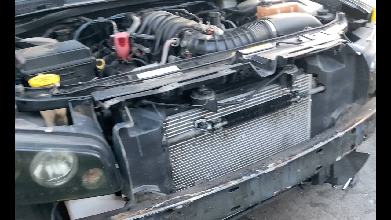 Radiator And Cooling Fan Replacement Dodge Charger Magnum Challenger