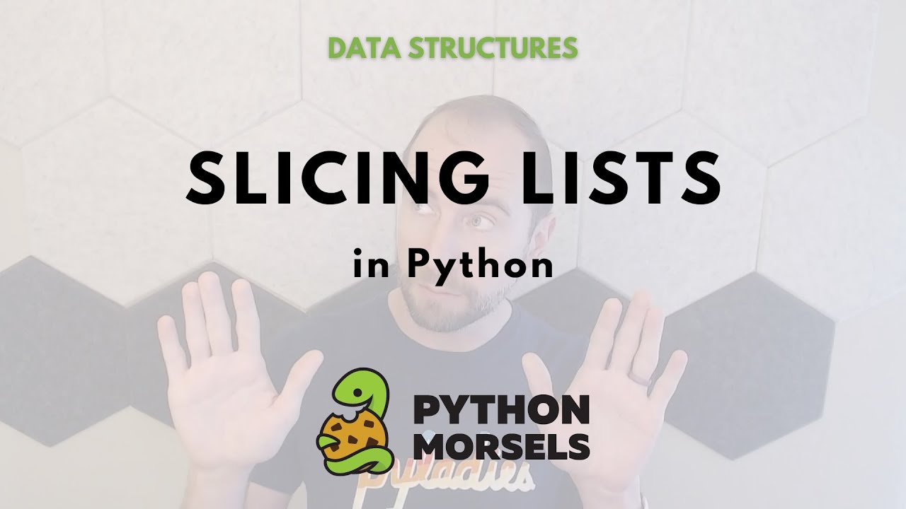List Slicing In Python Youtube