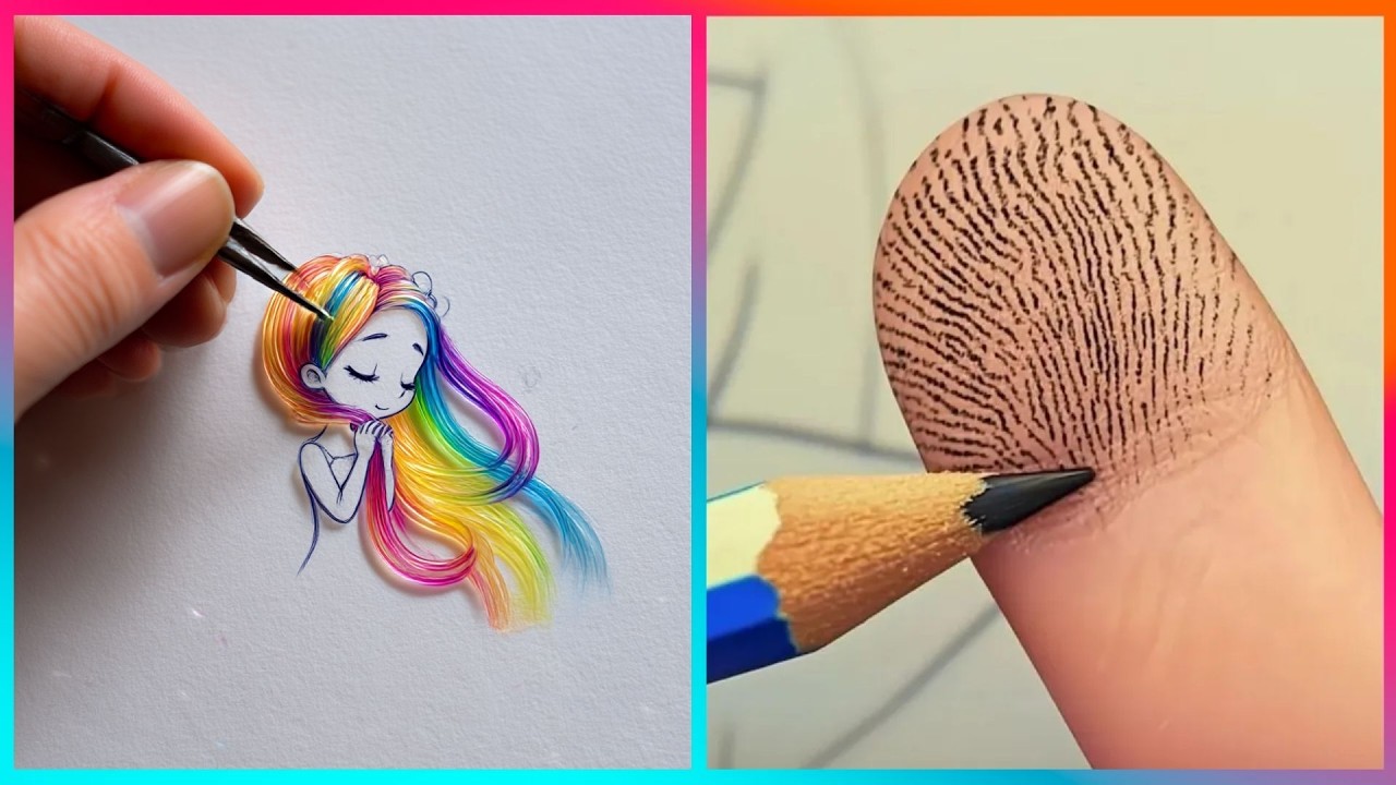 Easy Art Tips Hacks That Work Extremely Well 13 Youtube