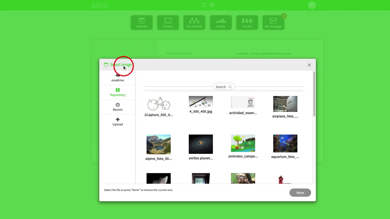Tutorial Edit Profile Blinklearning Youtube
