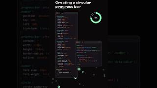 How To Create Circular Progress Bar Using Html Css Shorts Coding