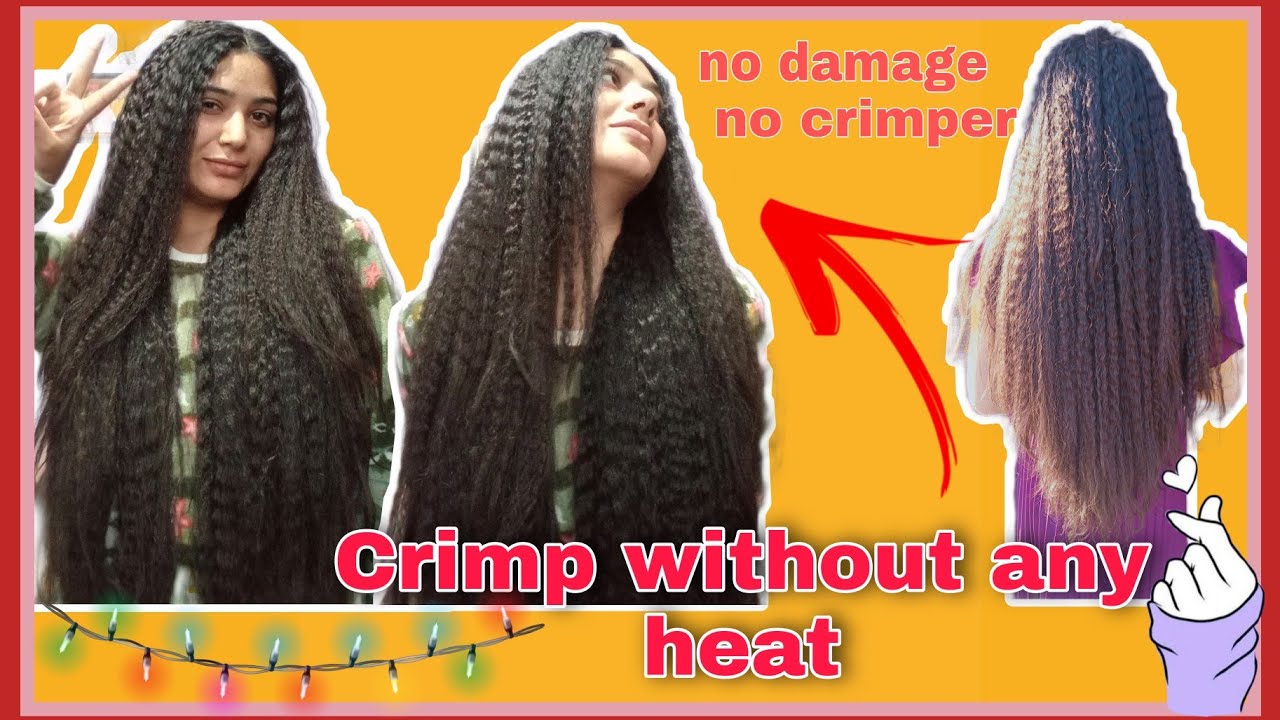 How To Crimp Hair Without Crimpers At Dakota Bunce Blog