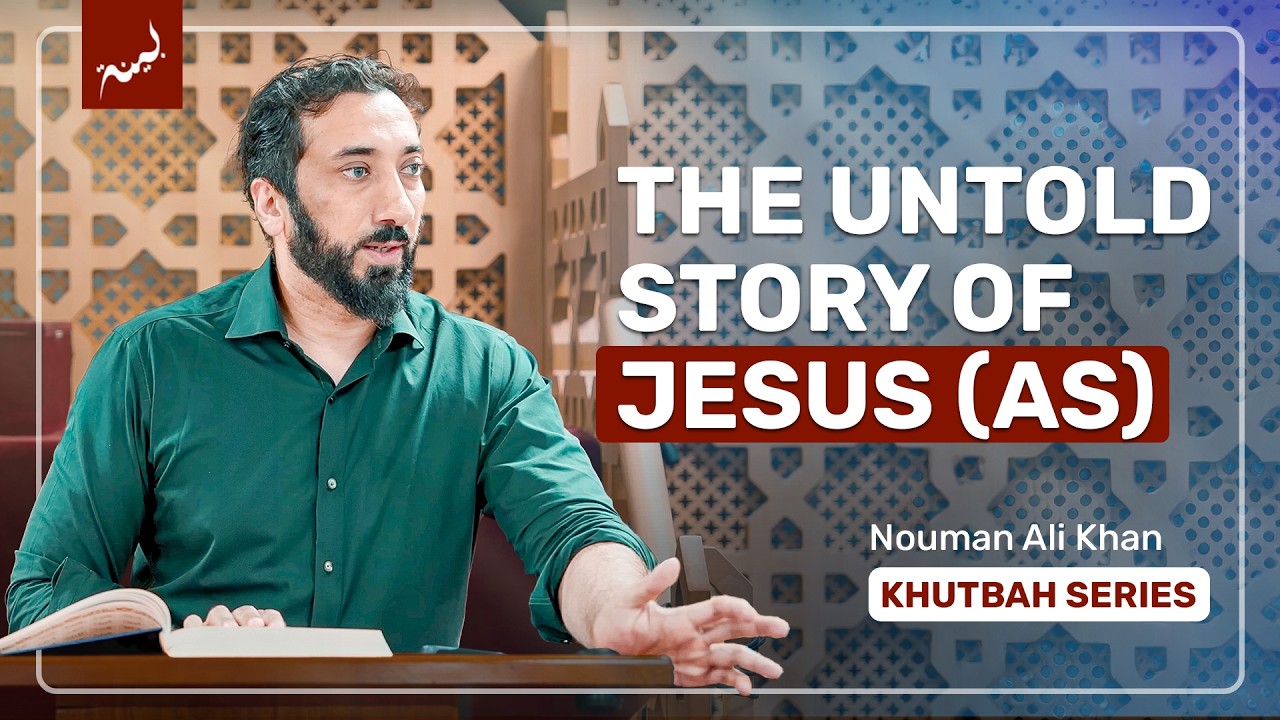 Jesus And Judgment Day Khutbah By Nouman Ali Khan All About Islam