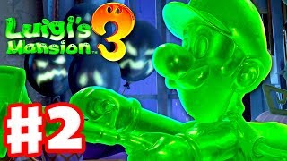 Luigi S Mansion 3 Gameplay Walkthrough Part 2 Gooigi Chambrea Maid Boss ...