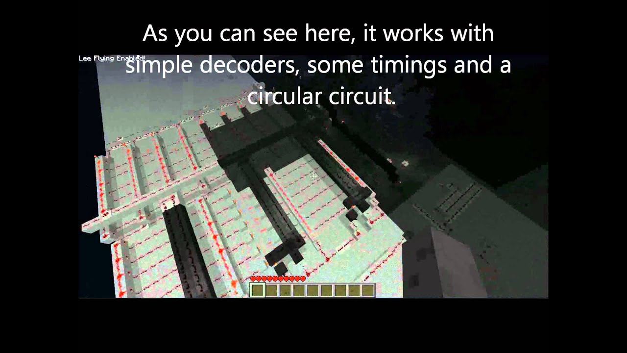 60 Second Redstone Timer Minecraft Youtube