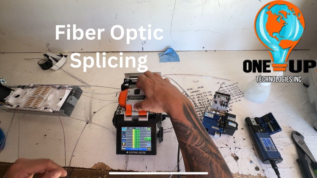 Fiber Optic Splicing Timelapse Youtube