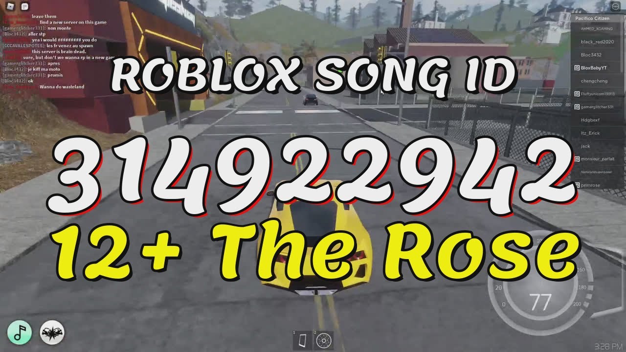 12 The Rose Roblox Song Ids Codes Youtube