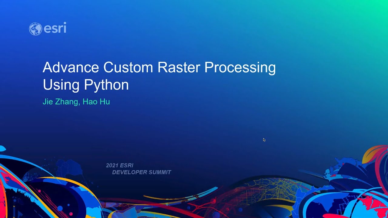Advanced Custom Raster Processing Using Python Youtube