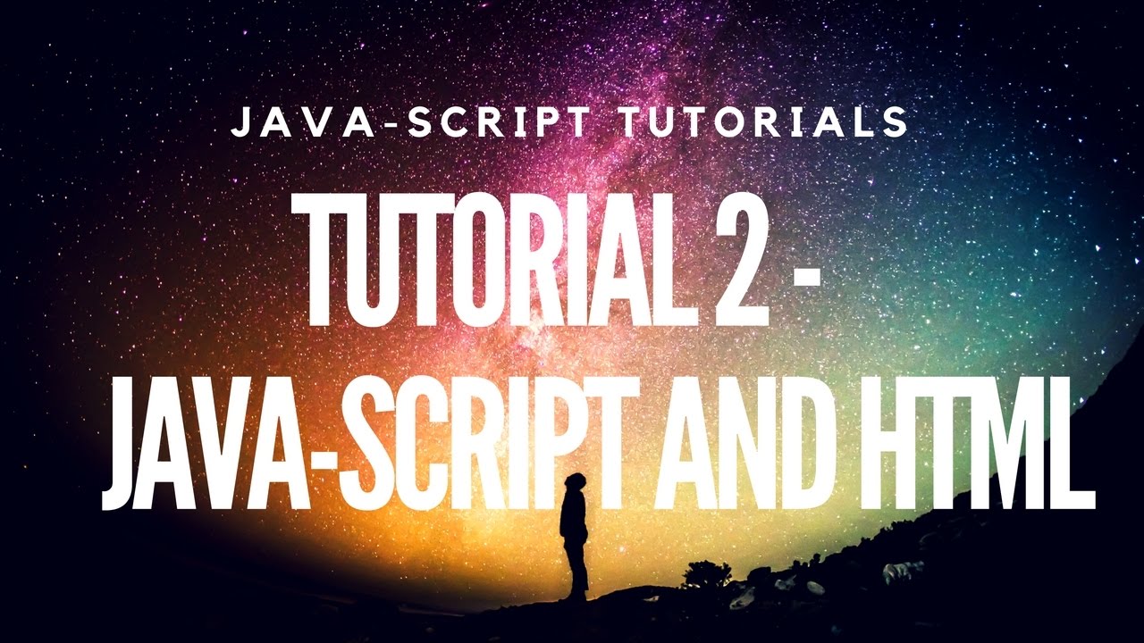 Learn Javascript Tutorial 2 The Javascript Template In An Html