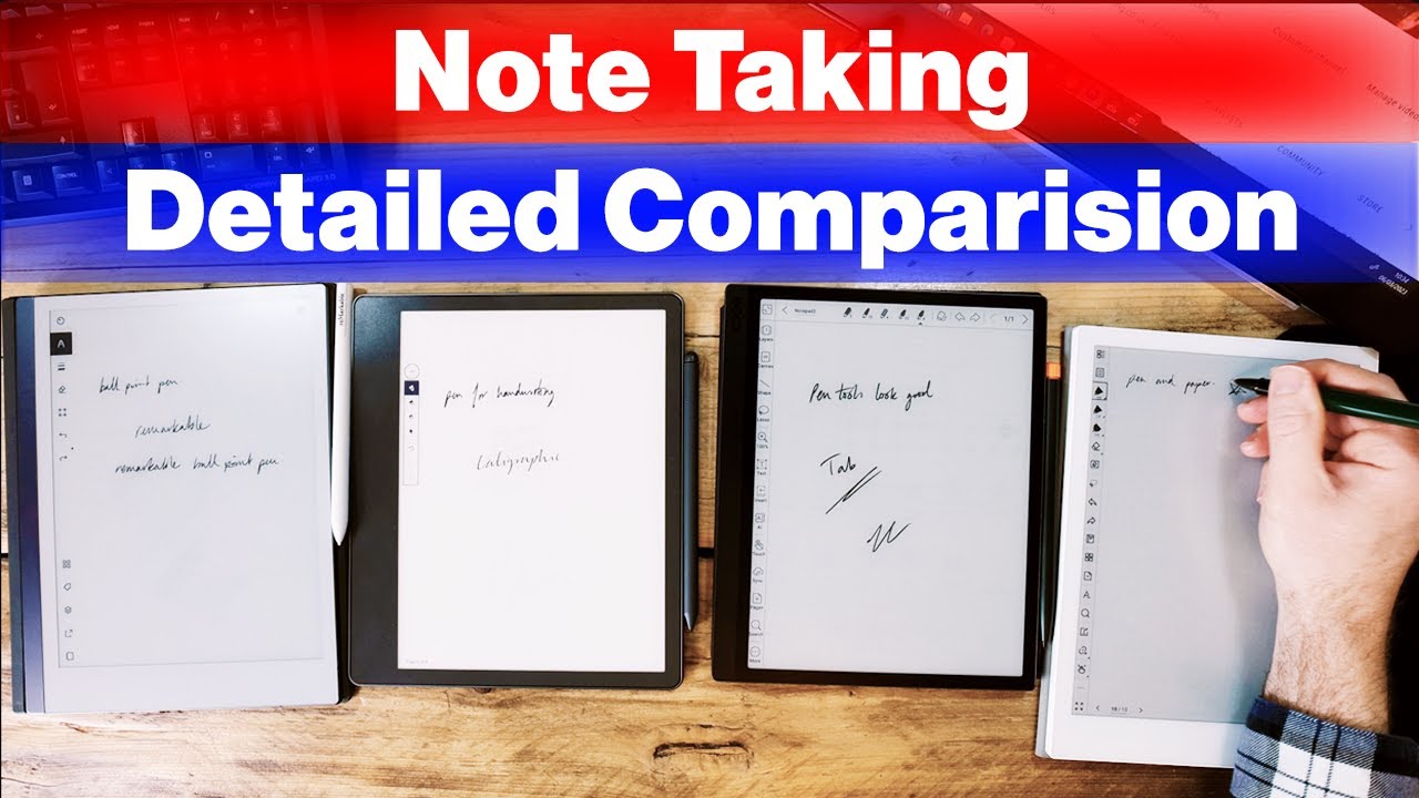E Ink Tablet Comparison Chart At Amanda Worthen Blog