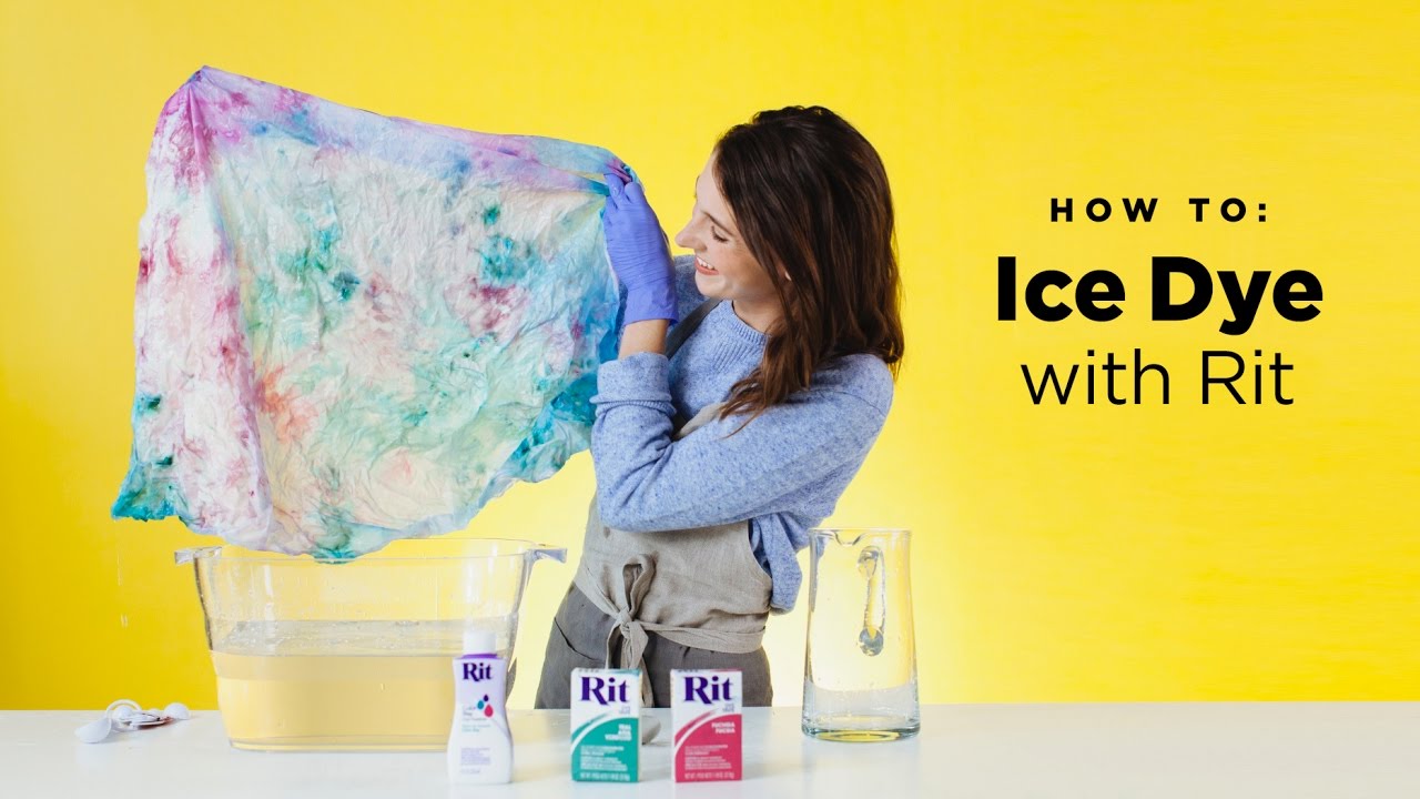 Tie Dyeing Using Rit Dye