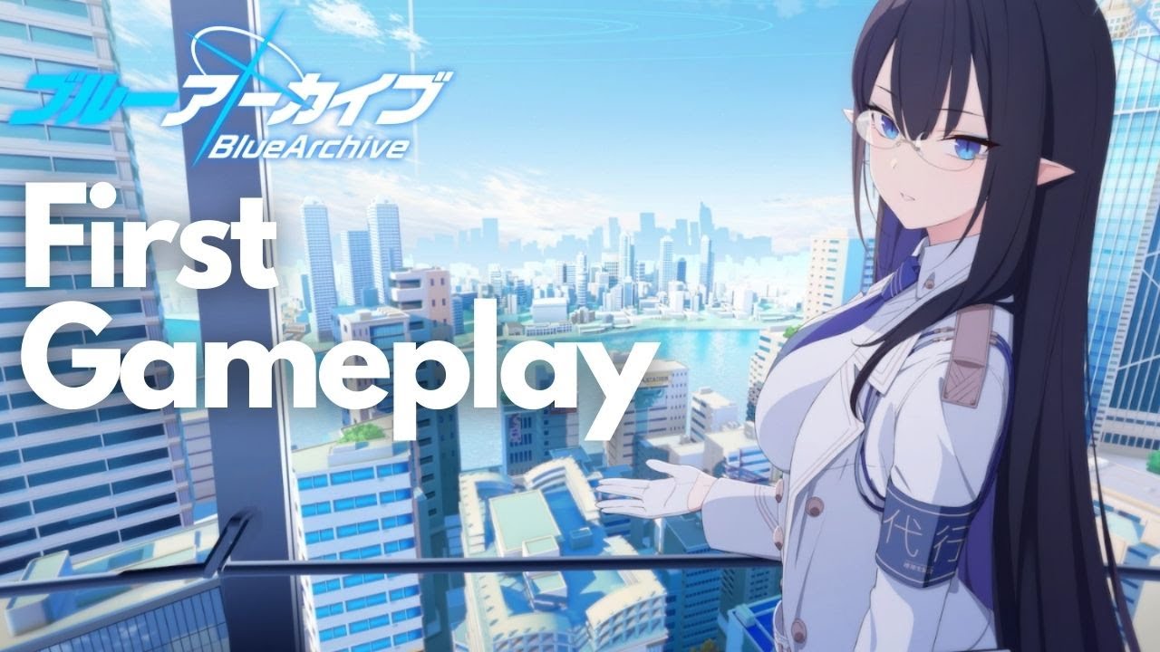 Blue Archive Global First Gameplay Youtube