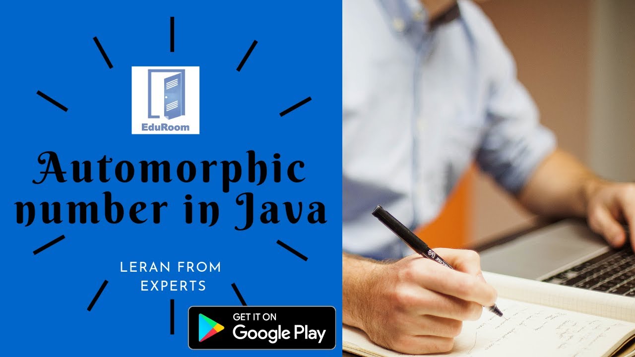 Automorphic Number In Java Youtube
