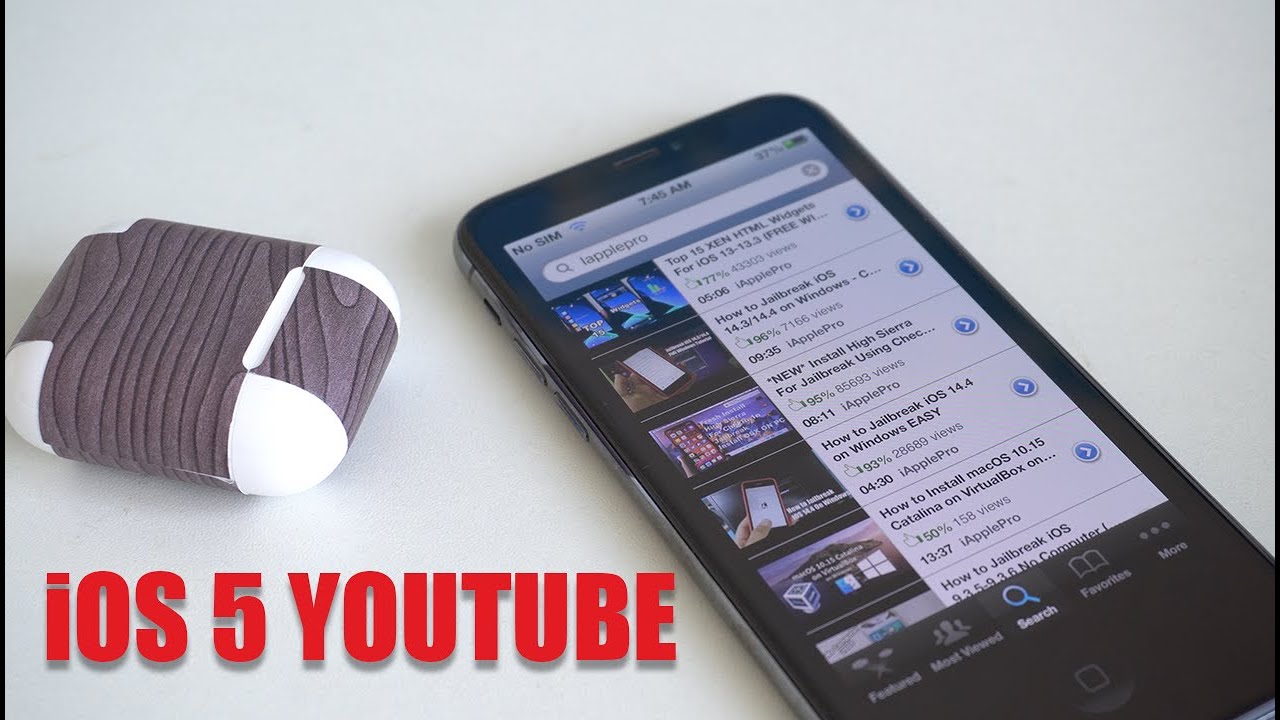 Ios 5 On Any Iphone Youtube
