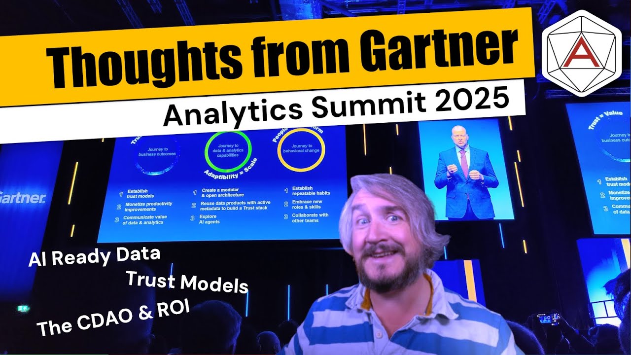 Thoughts From Gartner Analytics Summit 2025 Youtube