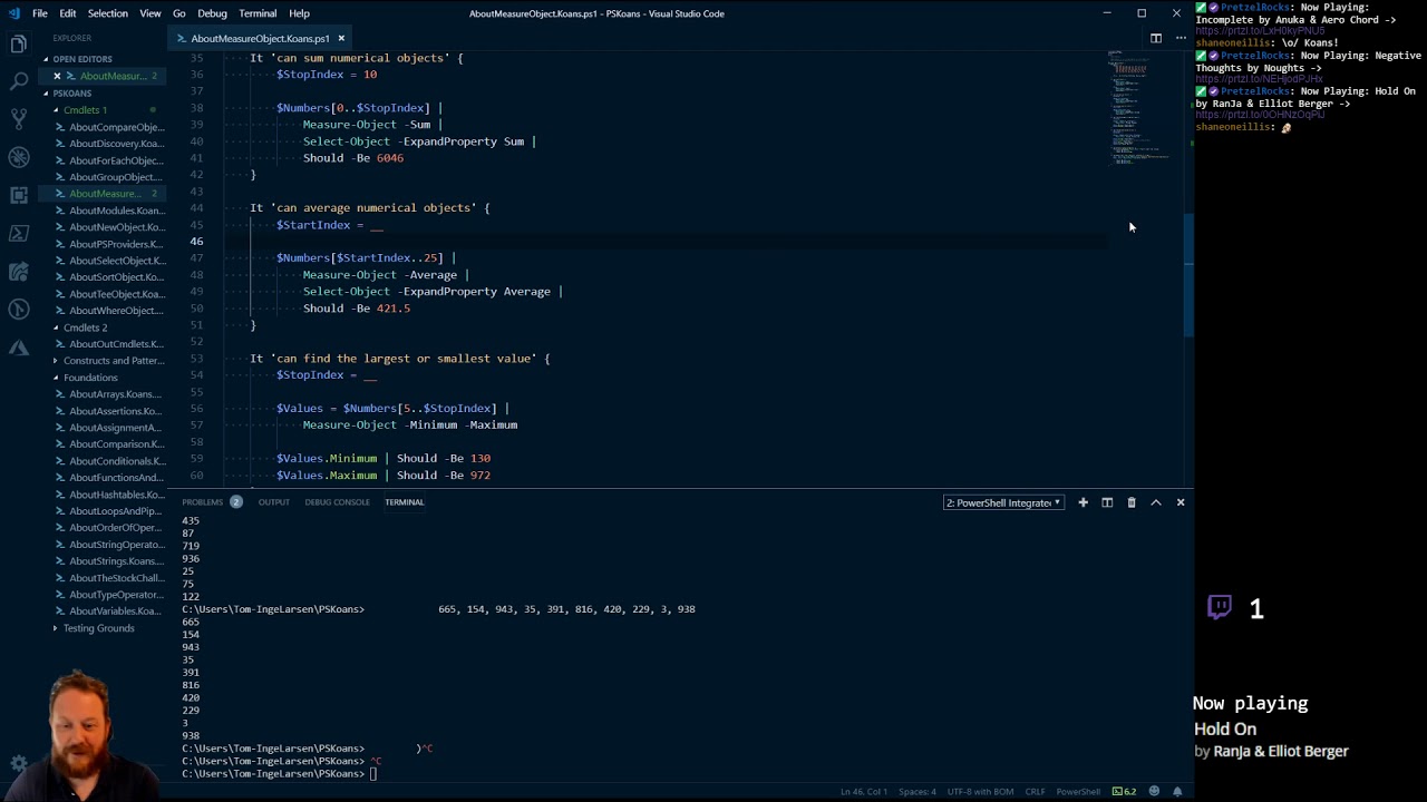 Letsplay Powershell Pskoans 10 Youtube