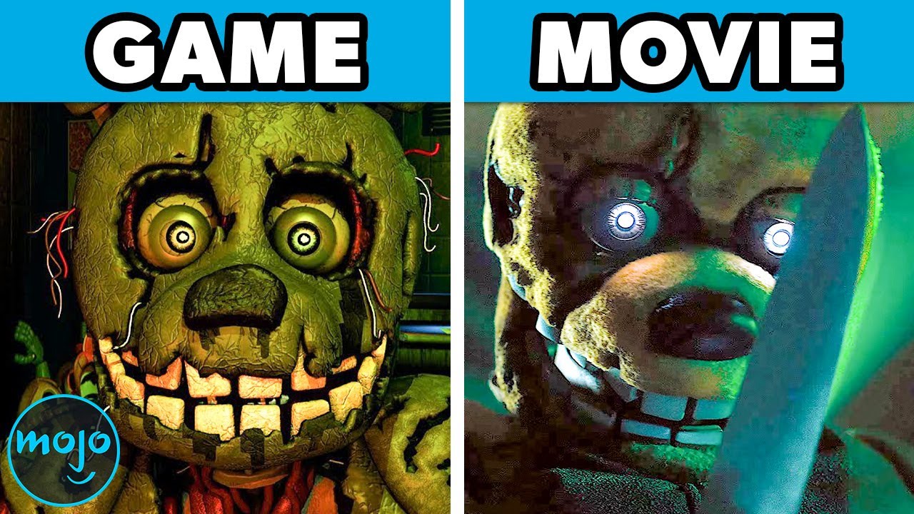 Top 10 Five Nights At Freddy S Differences Between The Games And Movie