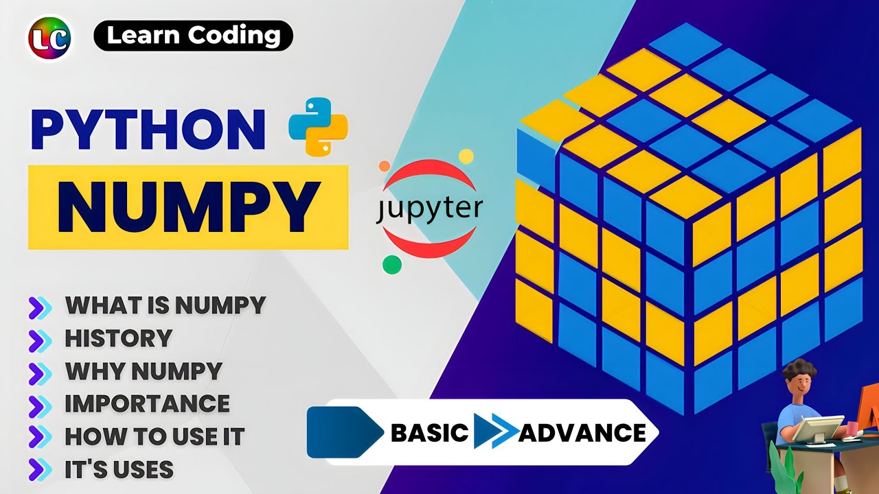 Python Numpy Tutorial Learn Coding Youtube