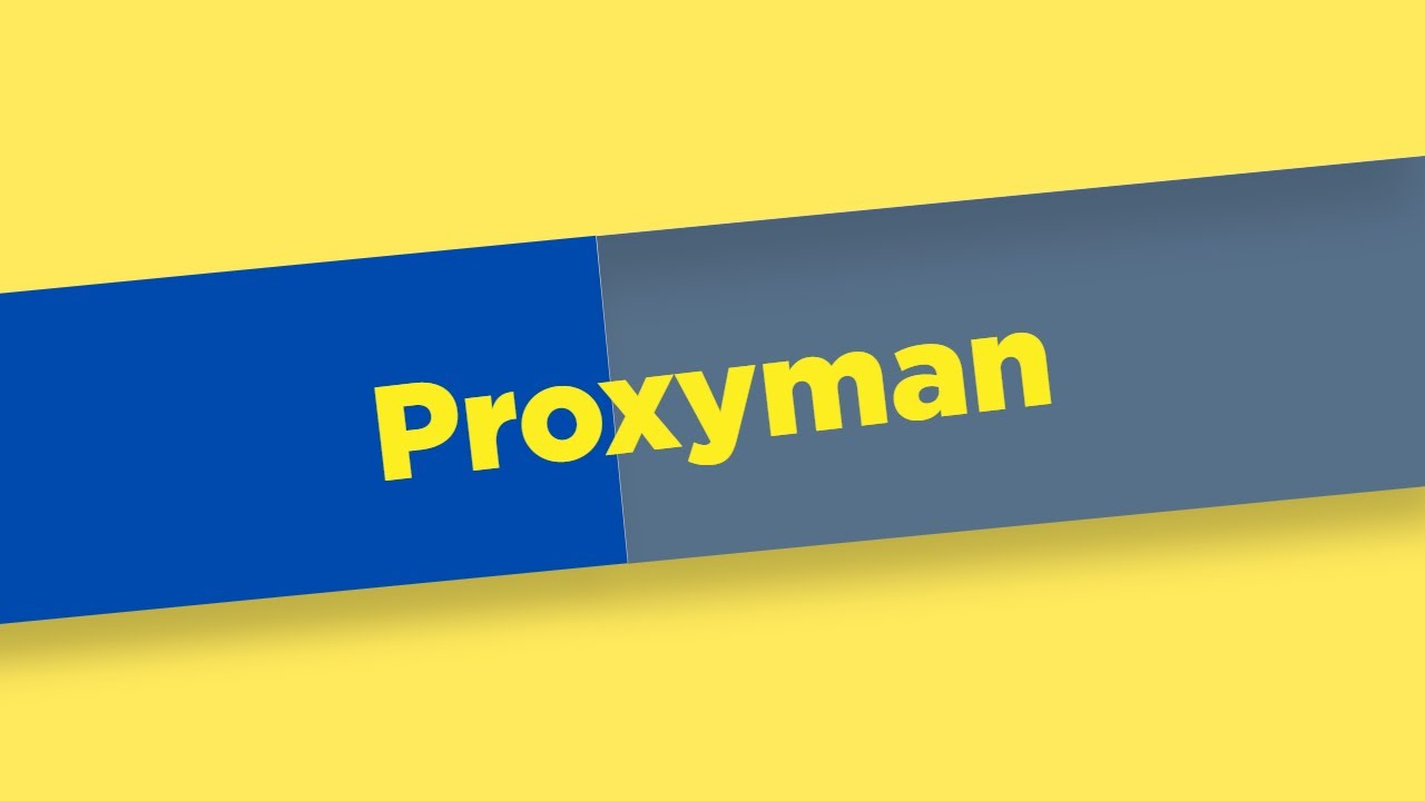 Proxyman Web Debugging Proxy Youtube