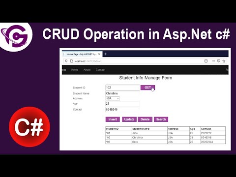 Complete Crud Operation In Asp Net C With Sql Server Step By Step