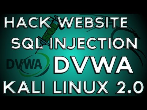 Kali Linux Tutorial Dvwa Sql Injection Low Medium High Sqlmap
