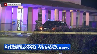 3 Children Among 4 Dead In Mass Shooting At Birthday Party In Stockton