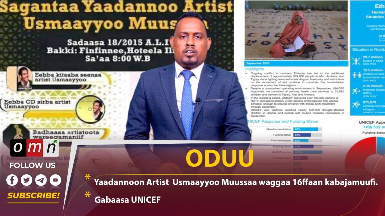 Omn Oduu Ijoo Sadaasa 1 2022 Youtube