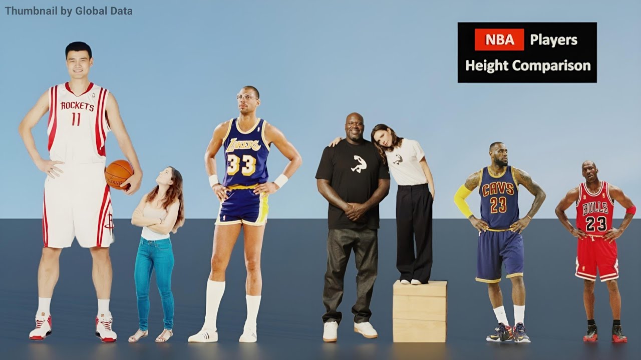 Nba Players Height Comparison 2024 Youtube