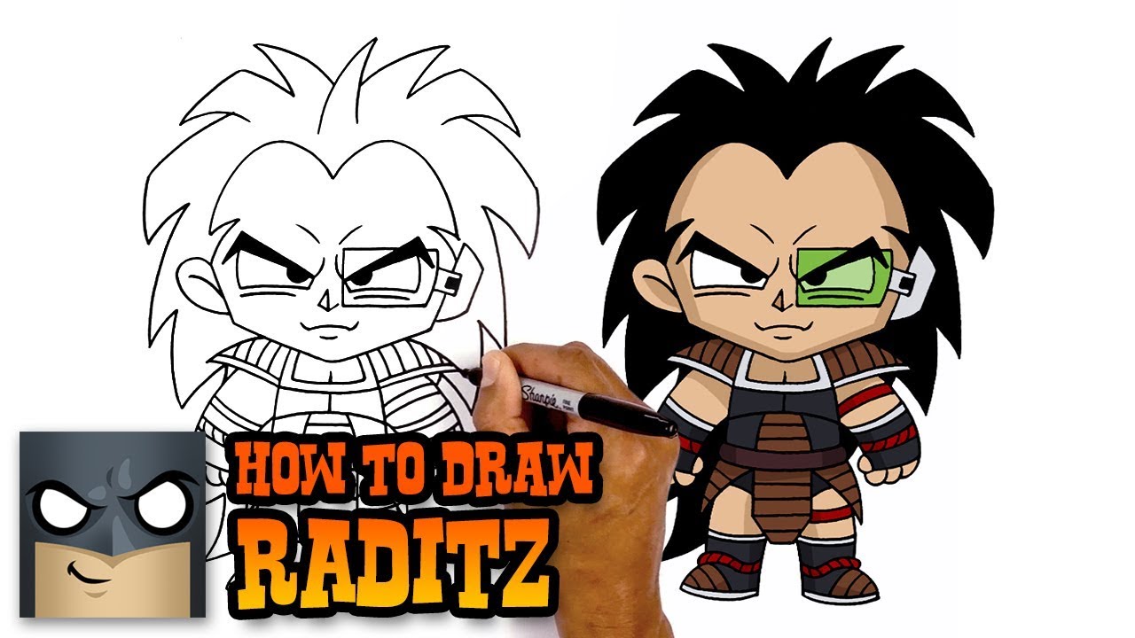 Dragon Ball Z How To Draw Raditz Art Tutorial Youtube