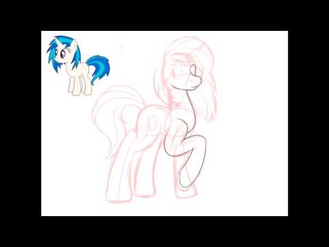 Mlp Speedpaint Vinyl Scratch Dj Pon3 Youtube