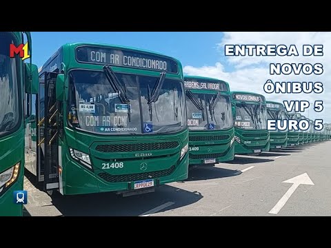 Entrega Dos Novos Onibus Vip 5 Euro 5 Confira Youtube