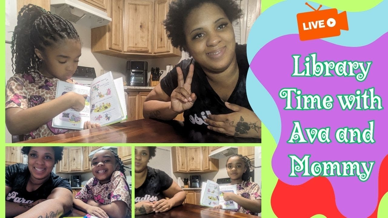 Library Time With Ava And Mommy Youtube