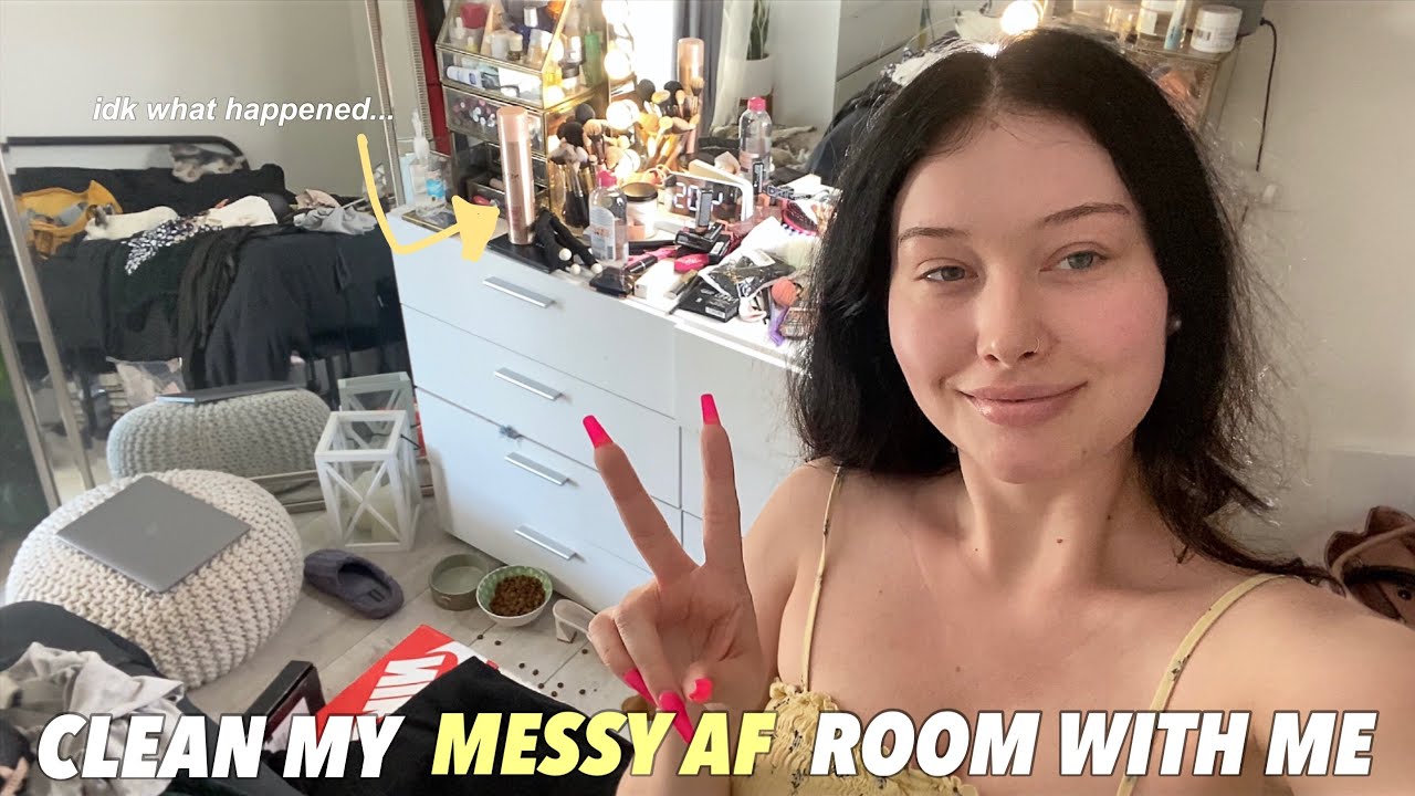 Clean My Room With Me So Messy Youtube