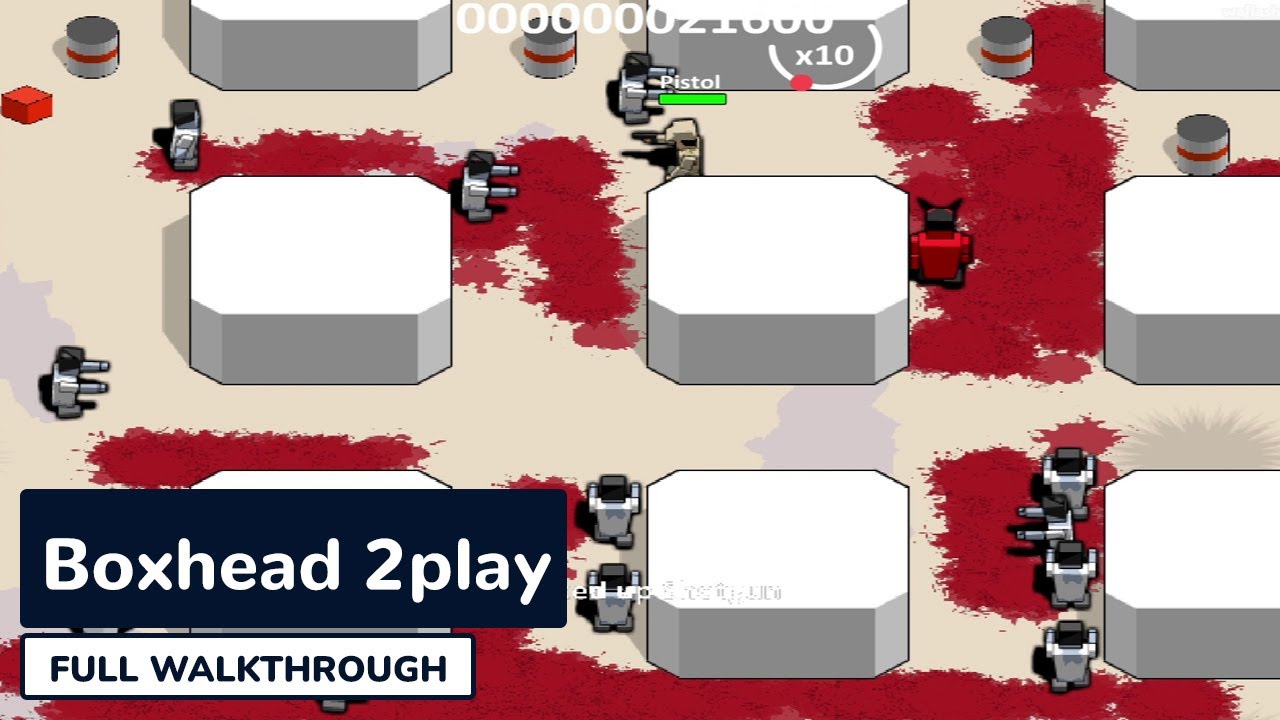 Boxhead 2play Full Gameplay Walkthrough Youtube