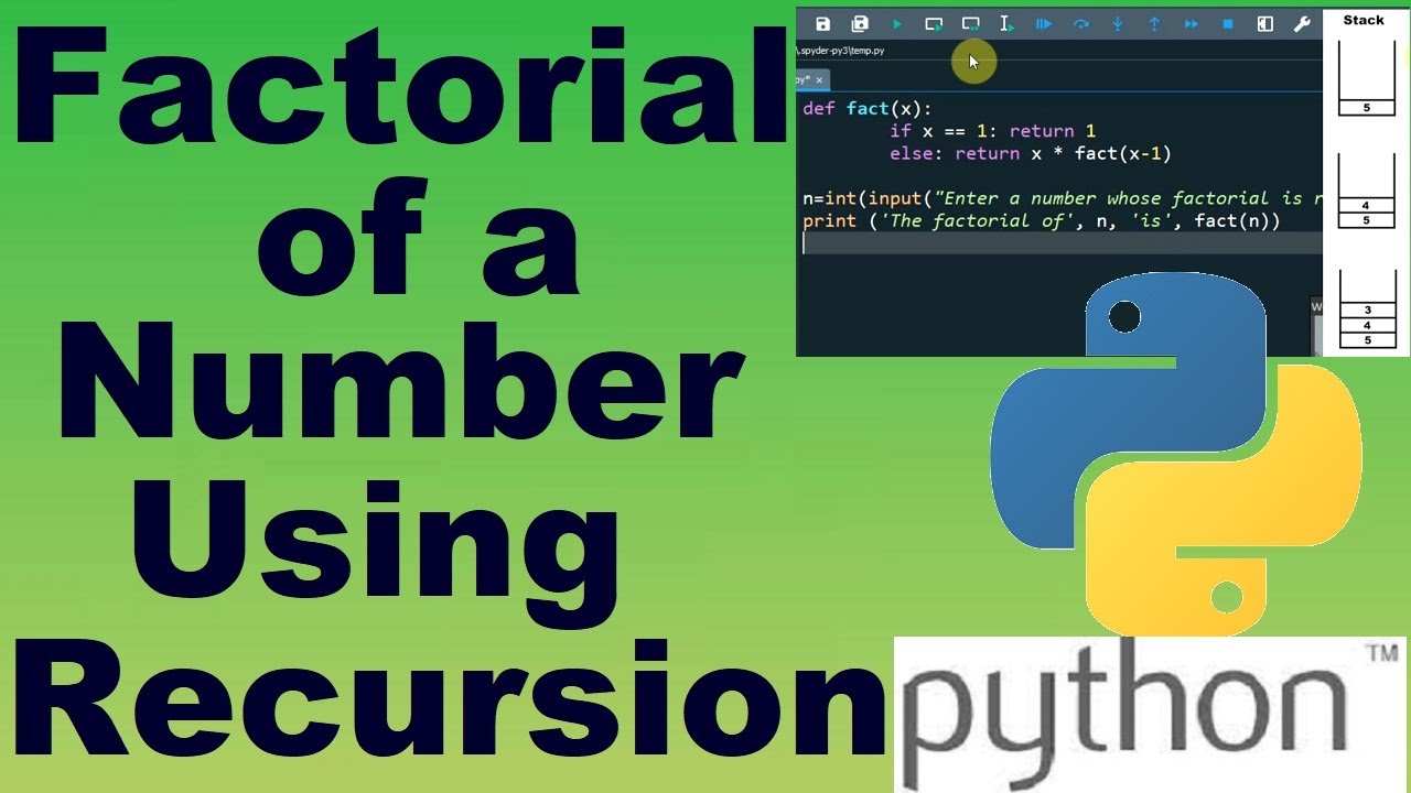 Math Factorial Python Program
