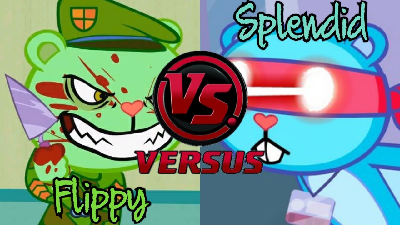 Happy Tree Friends Flippy Vs Splendid