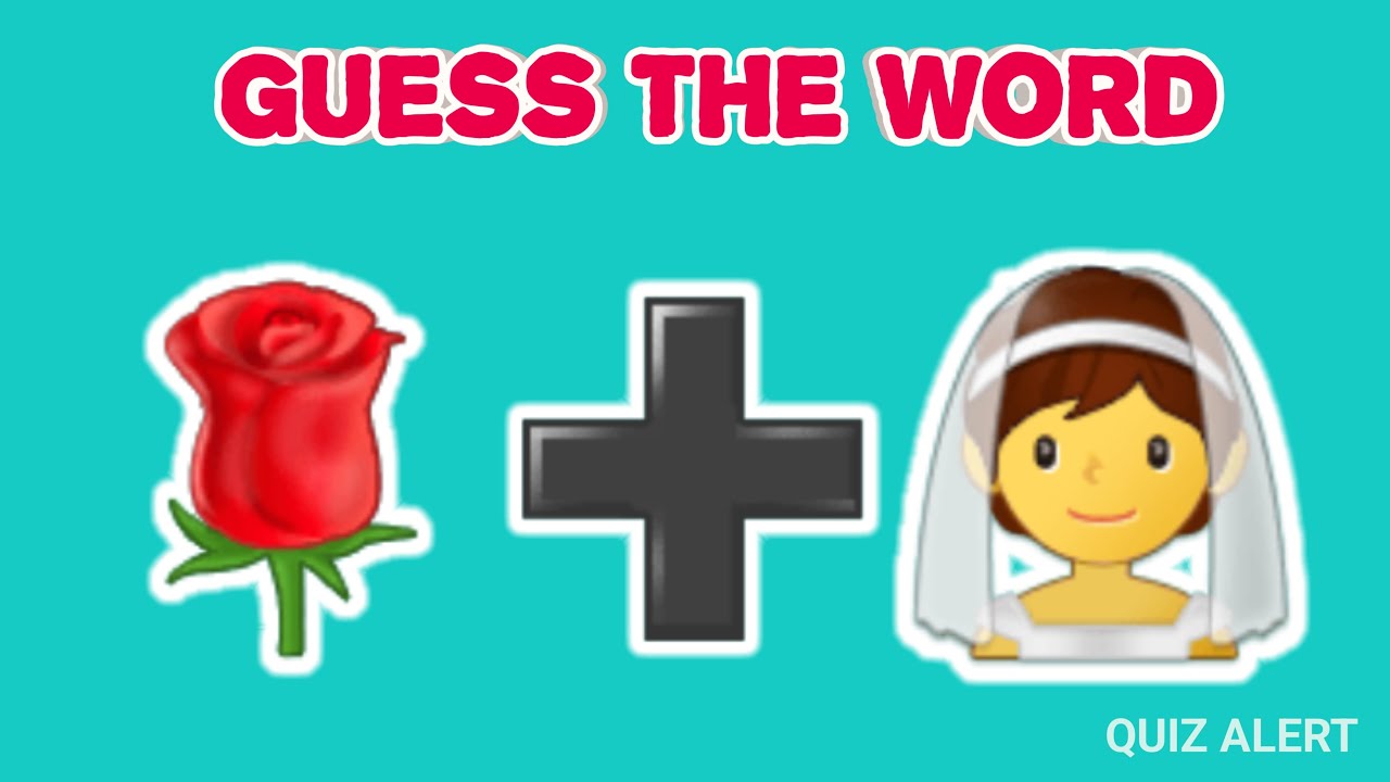 Guess The Word By Emoji Emoji Quiz Challenge Part 2 Youtube