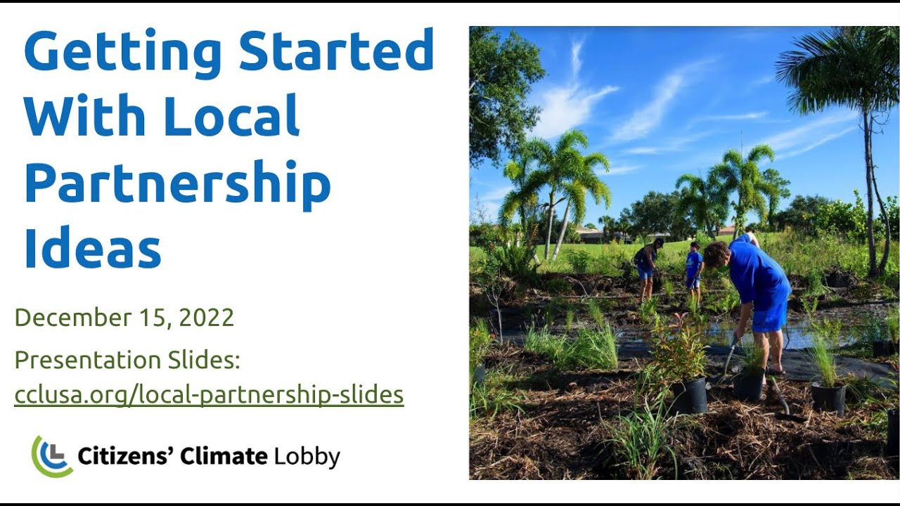 Ccl Training Getting Started With Local Partnership Ideas Youtube