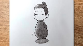 How To Draw Chibi Suguru Geto Jujutsu Kaisen Anime Easy Drawing Step By ...