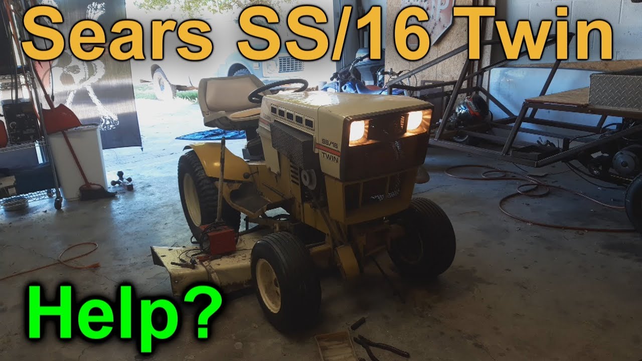 Sears Ss 16 Twin Youtube