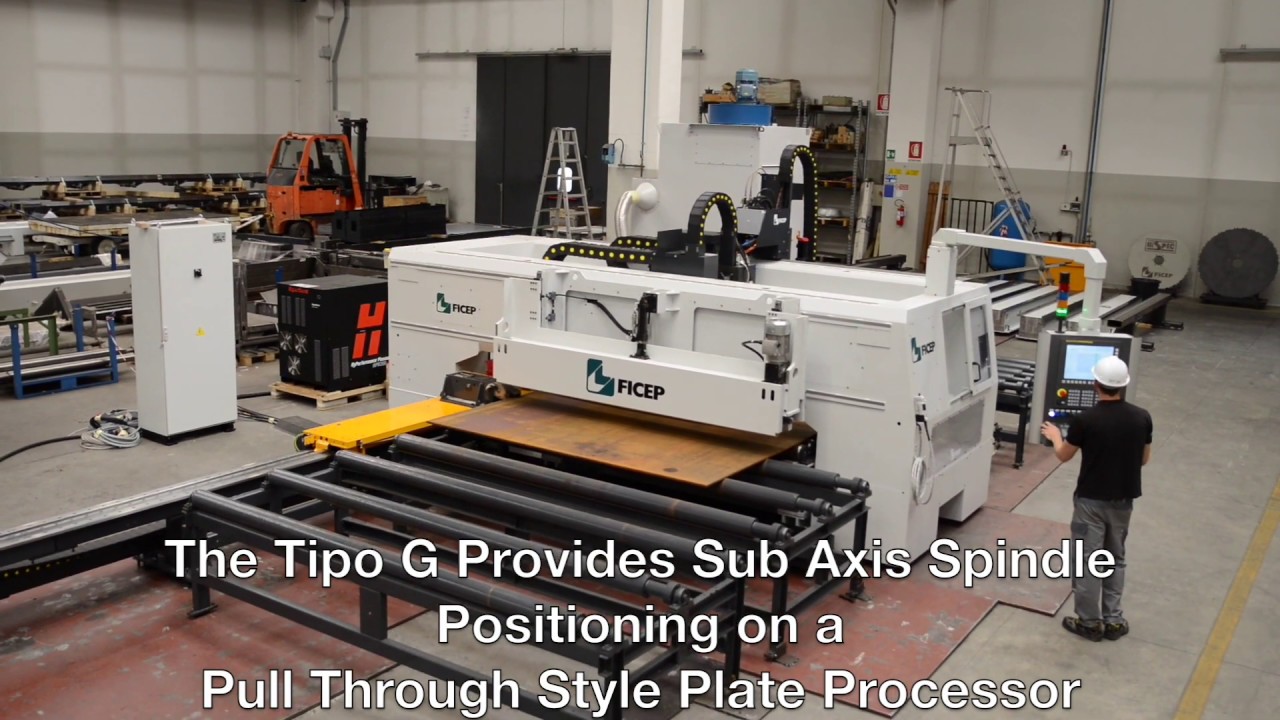 Plate Processor With Sub Axis Spindle Positioning Pushes Fabrication To