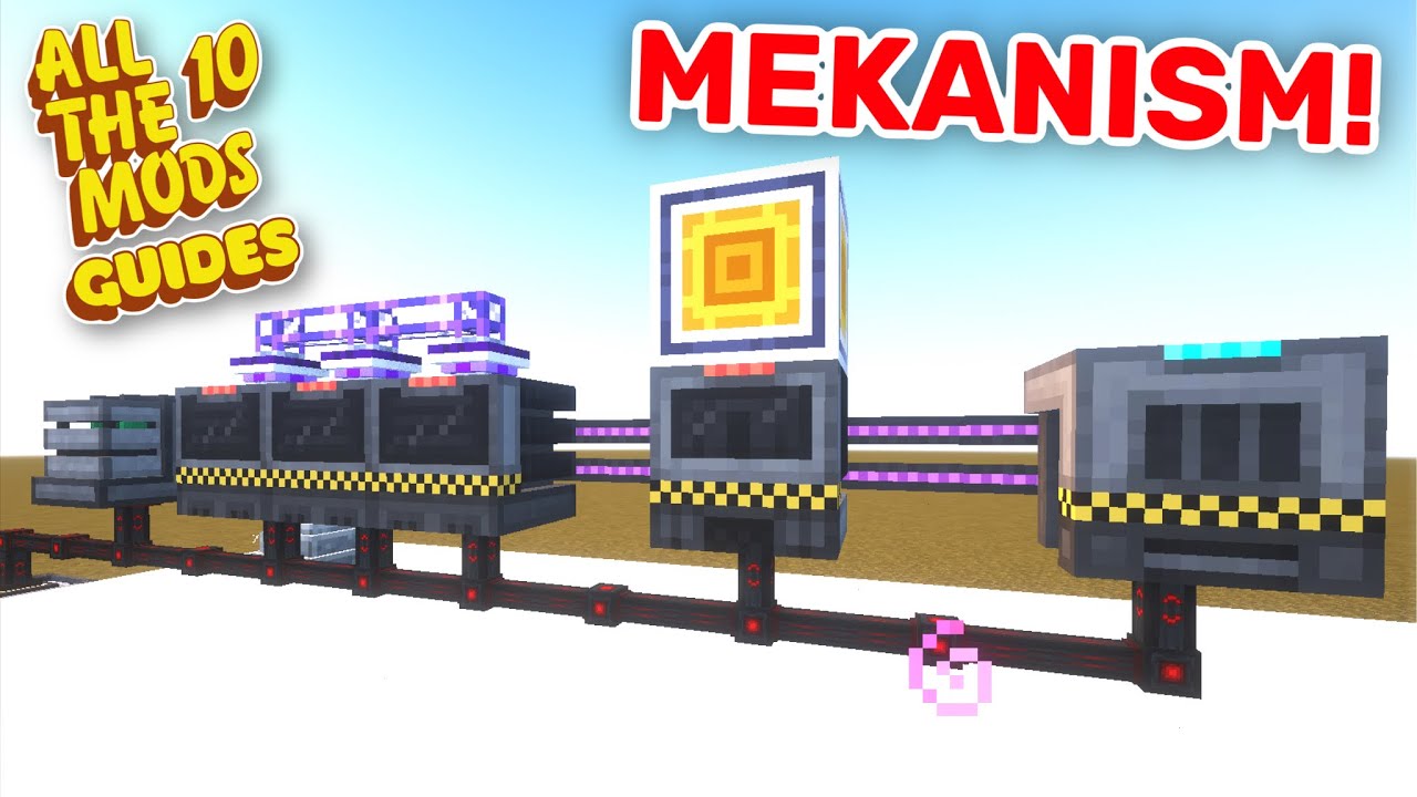 A Beginner S Guide To Mekanism In All The Mods 10 Youtube