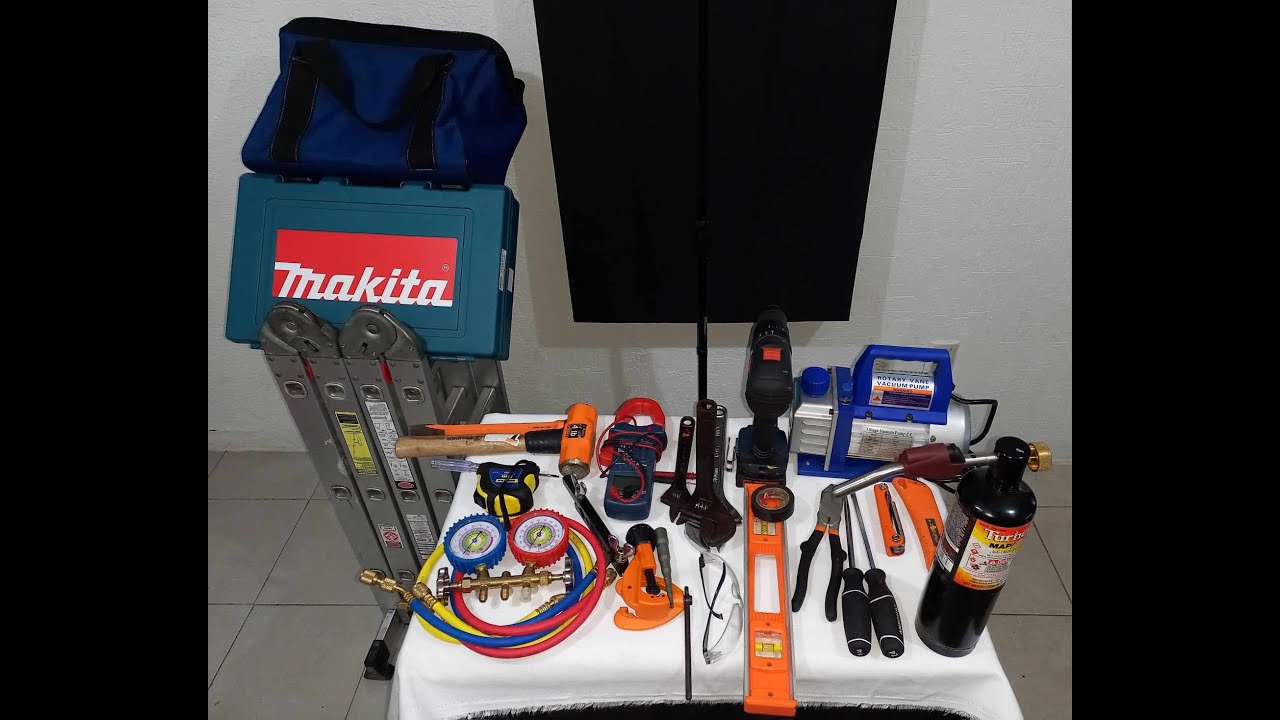 Herramientas Básicas Para Una Instalación De Aire Acondicionado