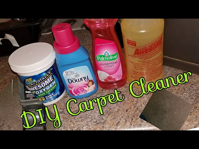 Diy Carpet Cleaner Dollar Tree Edition You