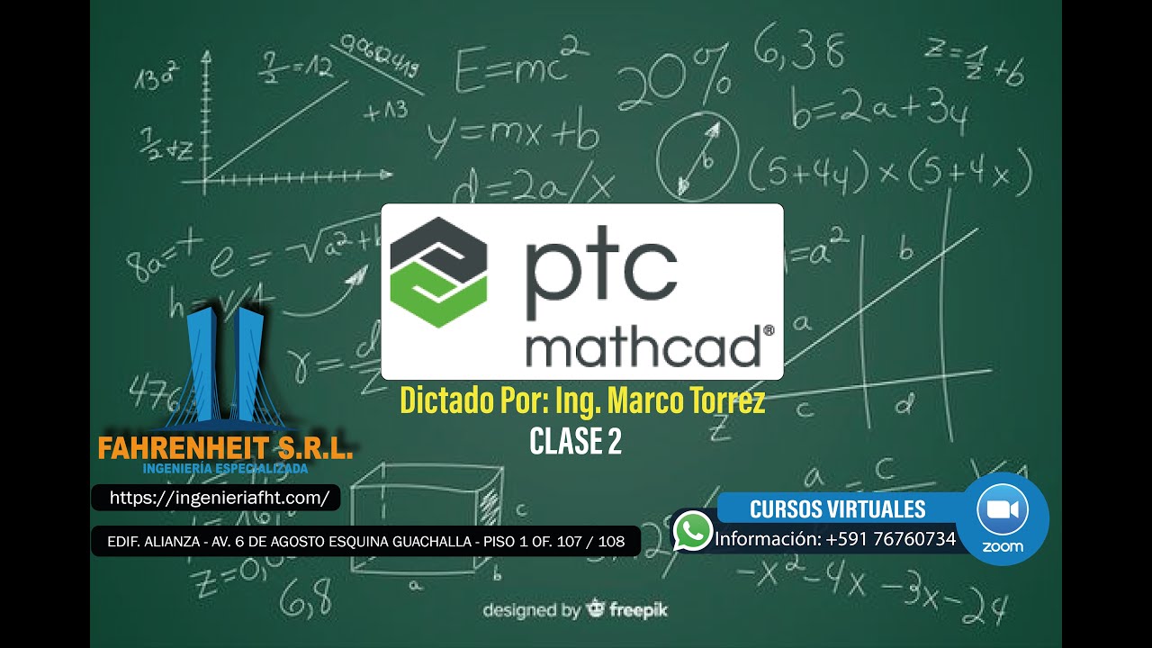 Ptc Mathcad Básico Intermedio Parte 1 Youtube