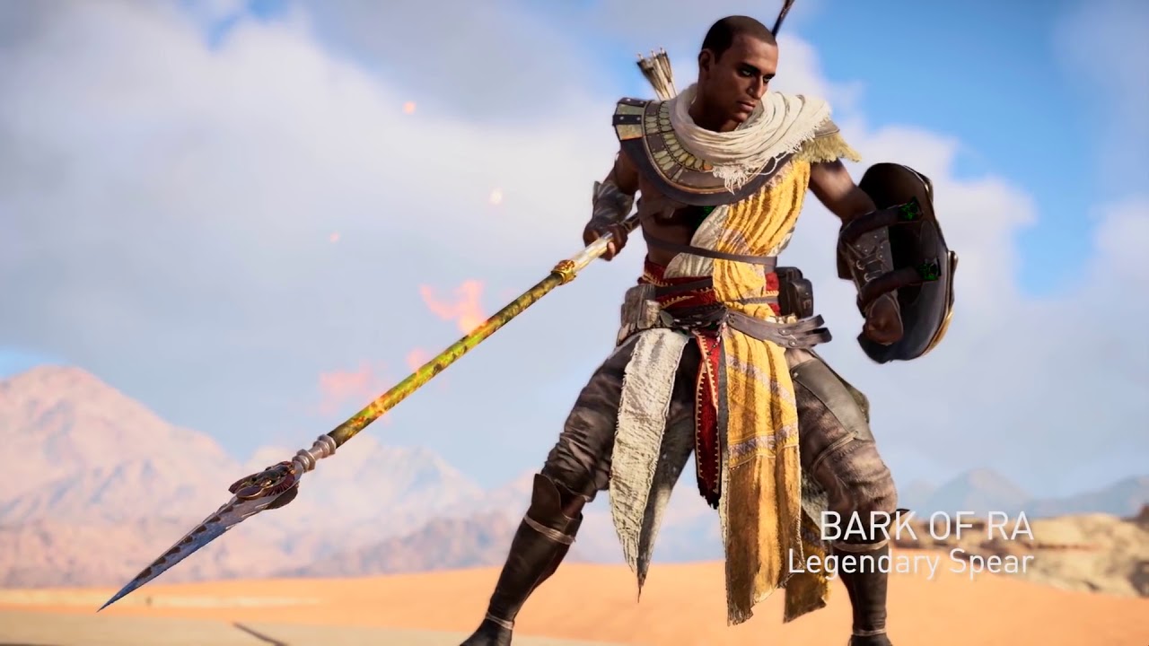 Assassin S Creed Origins Almighty Gear Pack Trailer Hd Youtube