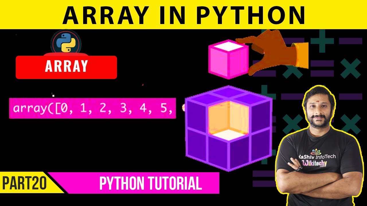 20 рџђќarray In Python What Is Array In Python Python Tutorial For