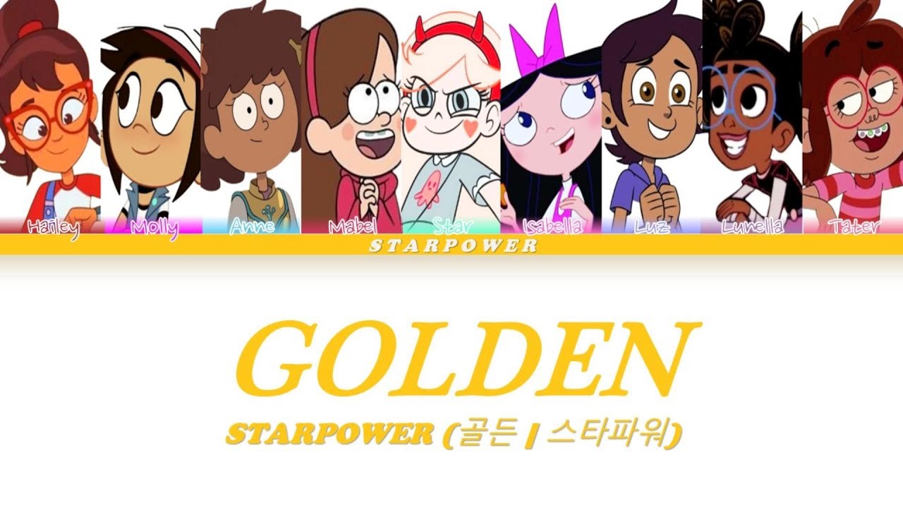 Ai Cover Starpower Golden Huntr X Color Coded Lyrics Youtube