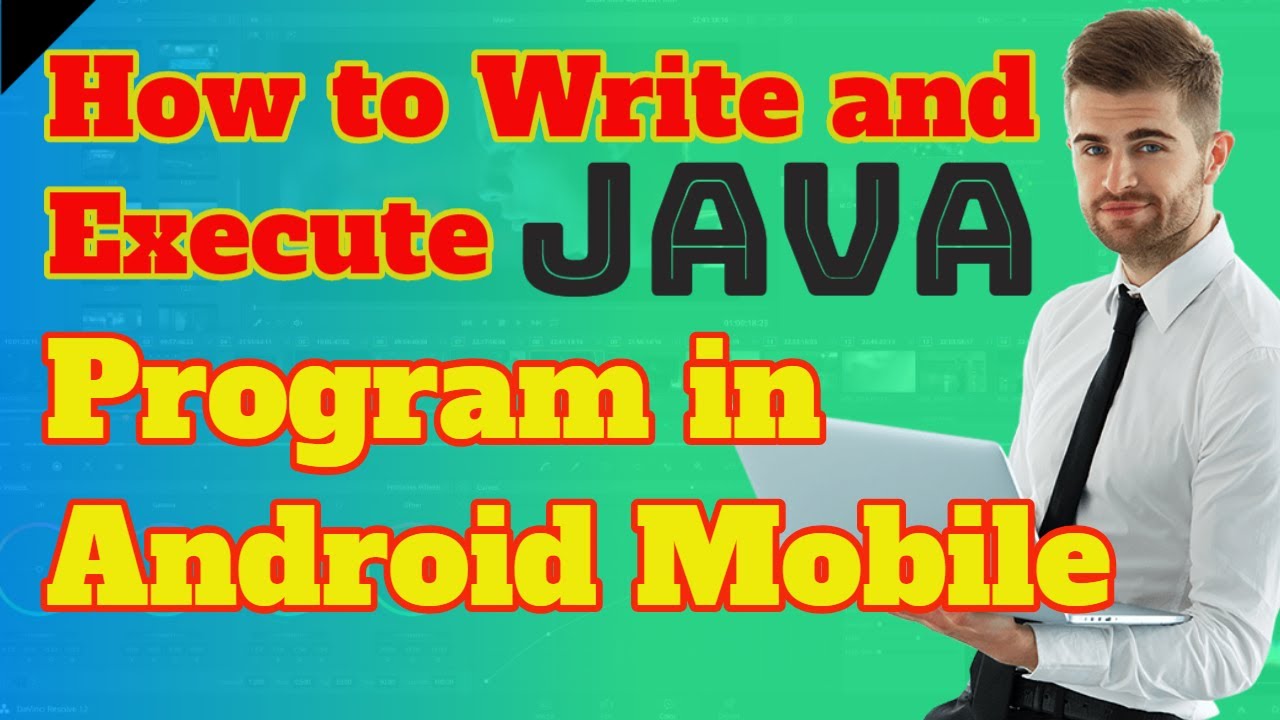 How To Run A Java Program In Android Mobile And Smartphone Youtube