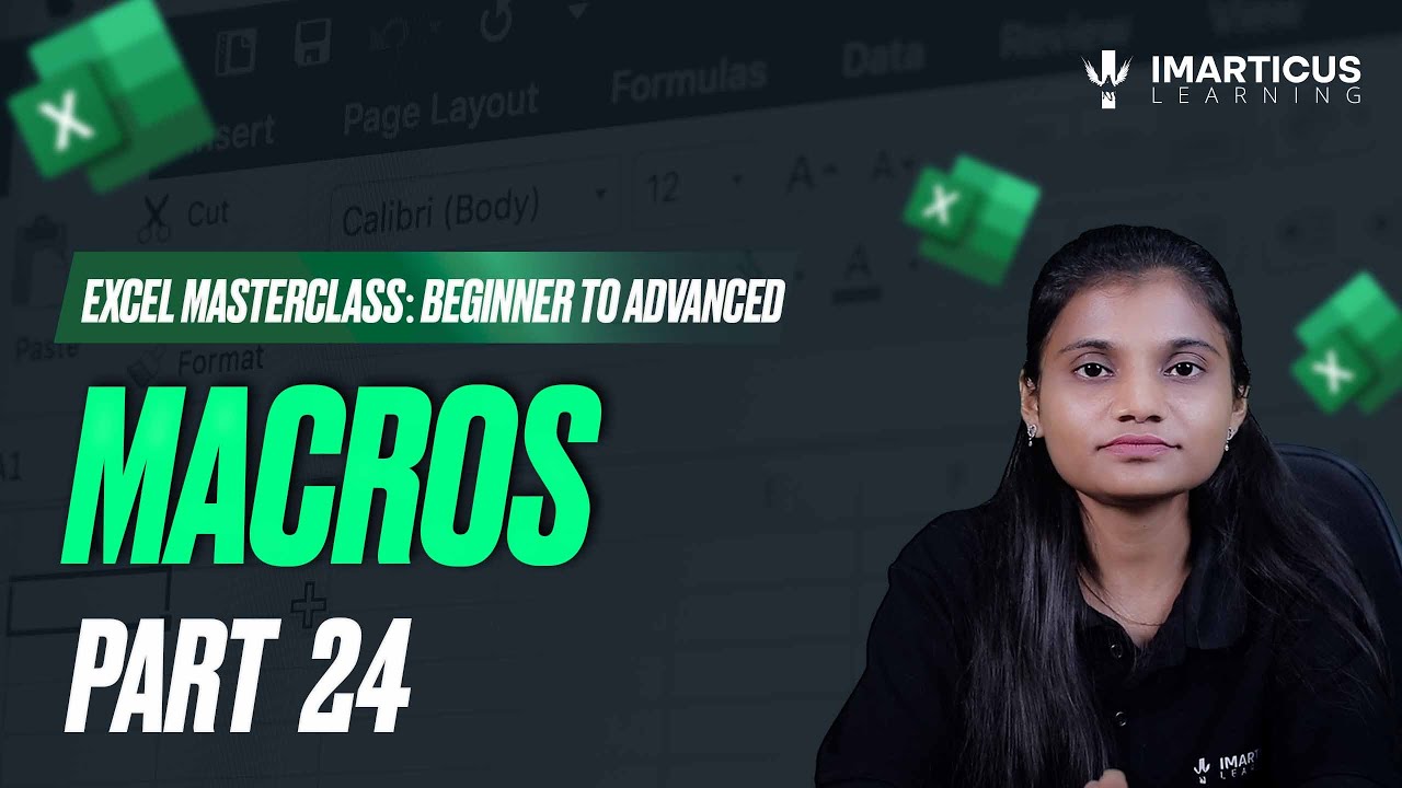 Mastering Excel Macros Made Easy For Beginners Youtube